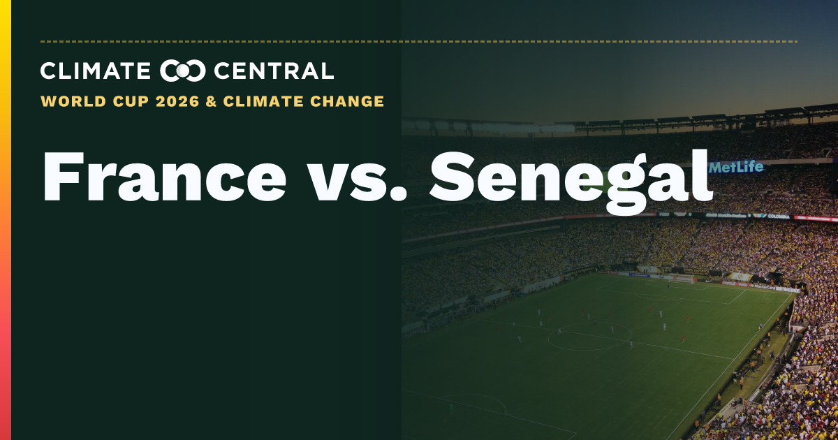 France vs. Senegal and performance-impairing heat | World Cup & Climate ...